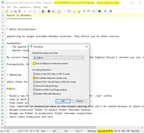 Encoding Detection File With Single Utf 8 Character Detected As