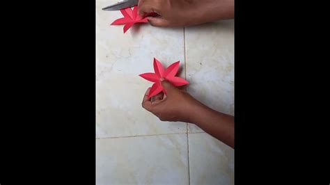 A4 කොලවලින් ලස්සන මලක් Youtube