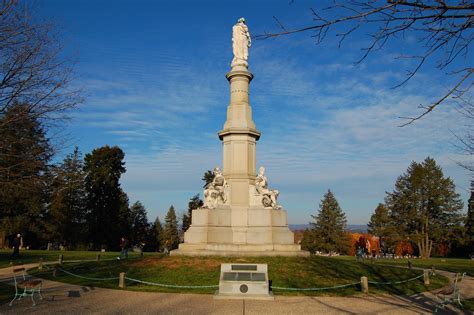 Dedication Day Setup Soldiers National Cemetery Gettysburg Daily