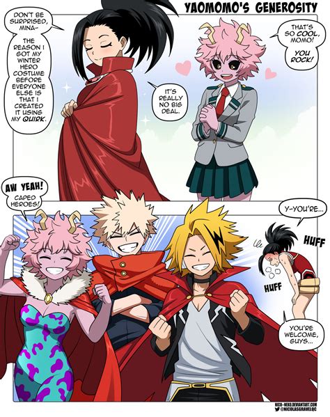 Yaomomos Generosity Mha Comic By Nico Neko On Deviantart