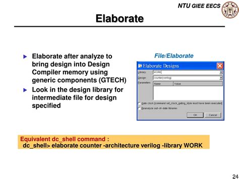 Ppt Vlsi Crash Course Synthesis Overview Basics To Advanced