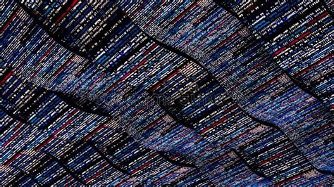 floating digital code of big data seamless loop animation stock