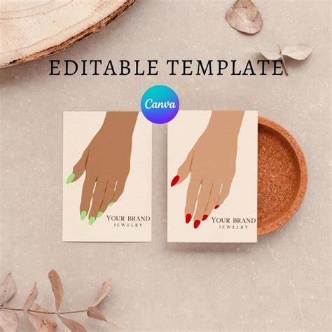 Hand Bracelet Card Display Bracelet Packaging Mini Brands Jewelry