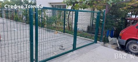 Ограда Оградни пана и колове Декоративна мрежа Врати и портали в Градински мебели декорация