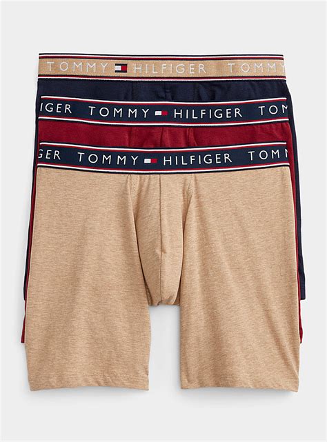 Contrast Waist Boxer Briefs 3 Pack Tommy Hilfiger Shop Mens