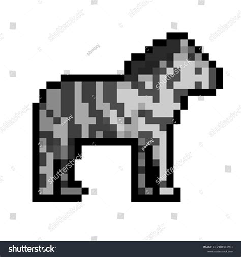 Zebra Pixel Art 32 Bit Stock Vector (Royalty Free) 2181516901 | Shutterstock
