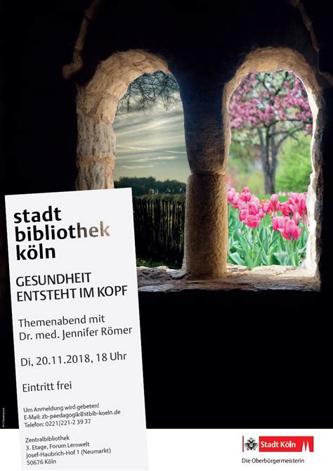 Gesundheit entsteht im Kopf Stadtbibliothek Köln bloggt