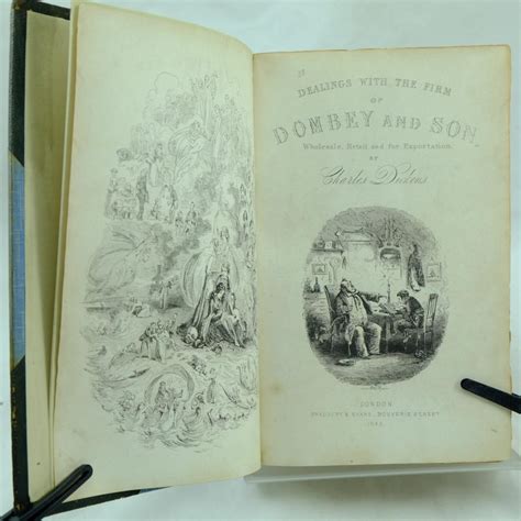 Dombey And Son By Charles Dickens Rare And Antique Books