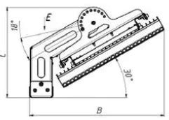 Промышленный светодиодный светильник HB LED 600 D15 5000K G2 СТ 1224008070 Световые Технологии