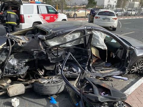 2 Dead 4 Seriously Injured In Dubai Traffic Accident