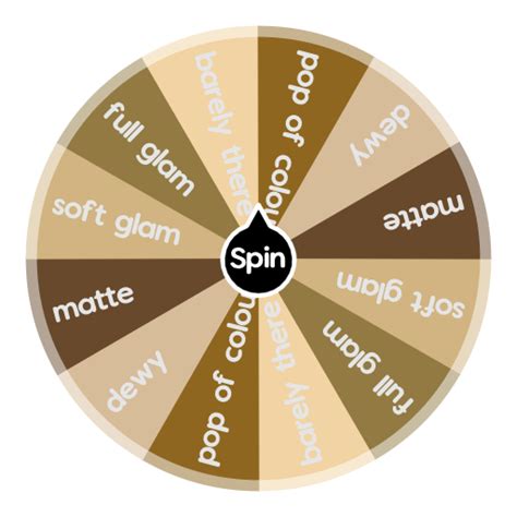 Makeup Look Spin The Wheel App