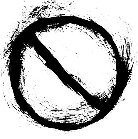 Ban Symbol Prohibited Sign No Entry Restricted Area Png Png All