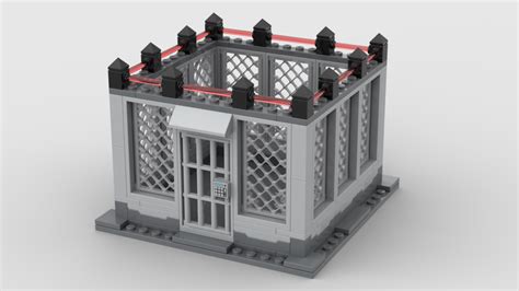 Lego Moc Security Cell By Mmskywalker Rebrickable Build With Lego