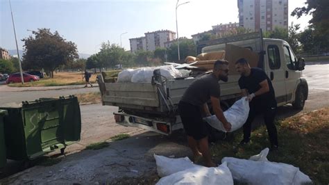 ВО ТЕК Е АКЦИЈАТА ЗА СОБИРАЊЕ КАБАСТ ОТПАД ВО ОПШТИНАТА АЕРОДРОМ
