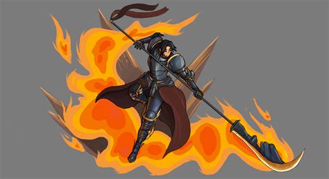 Artstation Glaive Knight Concept Art
