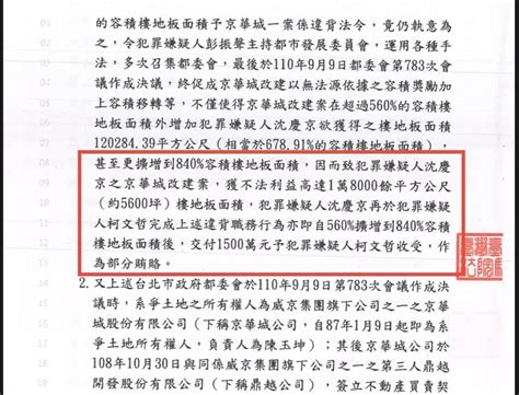 Re 新聞 京華城案裁定書揭柯文哲拿前金又收賄 簡 Ptt推薦 Gossiping