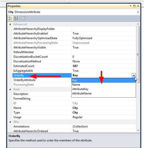 SSAS KeyColumn Vs NameColumn Vs ValueColumn