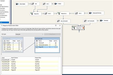 Merge Join Transformation In SSIS
