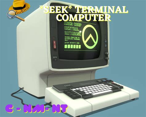 Second Life Marketplace Seek Terminal Computer