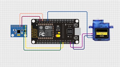 Servo Control With Mpu6050 And Nodemcu