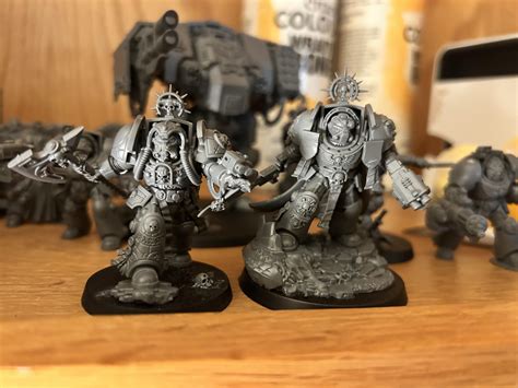 My Leviathan Terminator Captain And Librarian R Warhammer40k