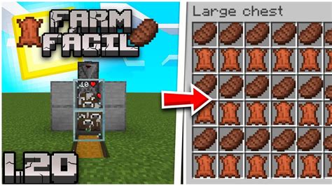Como Fazer Uma Farm De Vaca E Couro No Minecraft Bedrock 120