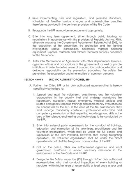 Fire Code Sec 6 Pdf Firefighter Fire Safety