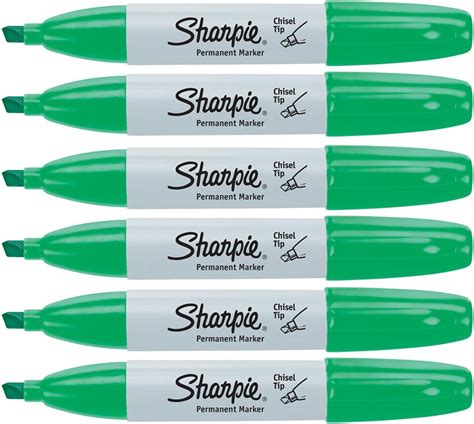 Sharpie 38284 Sharpie Chisel Tip Permanent Marker Open