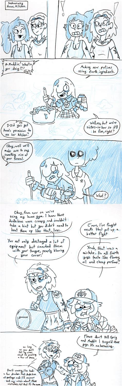 Amphibia Maddie And Ivy On Earth By Seeonleme On Deviantart