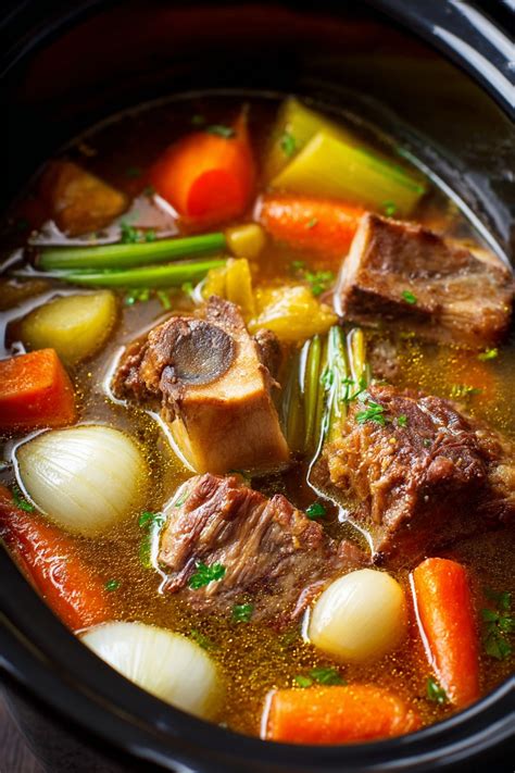 Beef Bone Broth Recipe Slow Cooker Your New Kitchen Superhero The