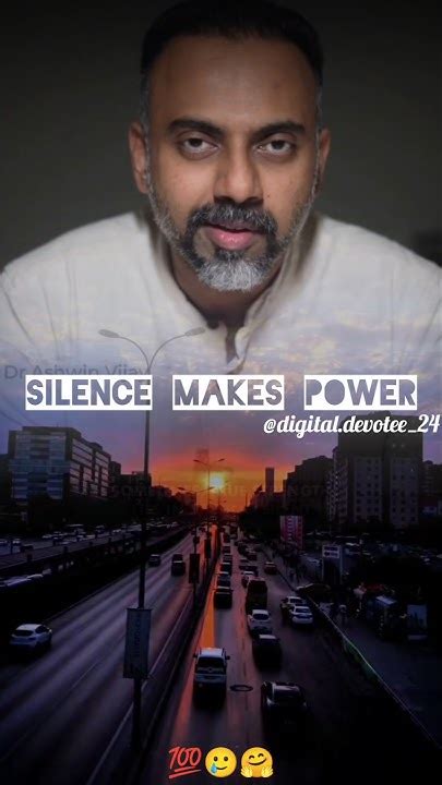 Silence Makes Power 💯🥲🤗motivation Silence Peace Power Situation