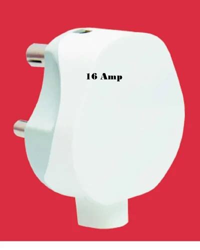 White Plastic 16 Amp 3 Pin Plug Top For Electric Fitting At ₹ 38 Piece