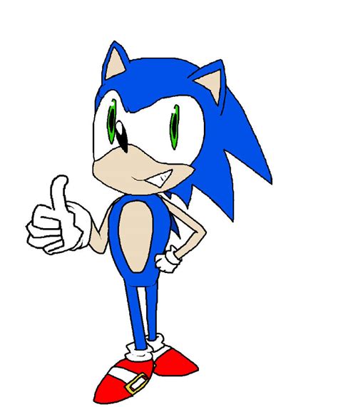 The Blue Blur Sonic By Kieranisonline On Deviantart