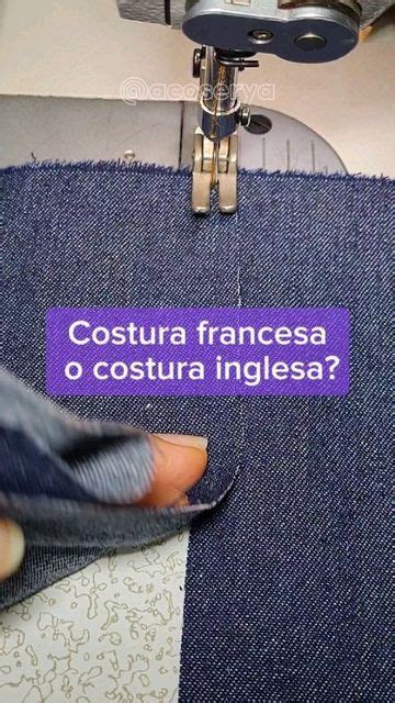 Acoserya Escuela Online de Costura on Instagram Te comparto esta técnica de costura qué te