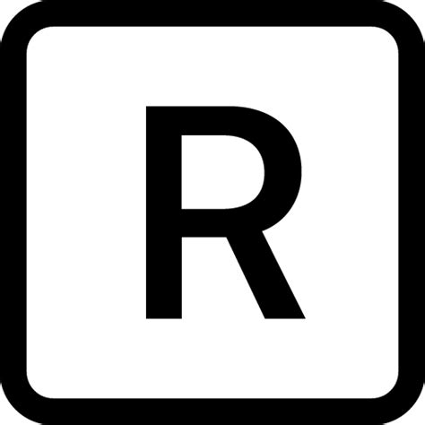 R Square Download Free Icon