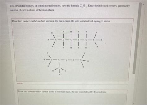 Solved Five Structural Isomers Or Constitutional Isomers