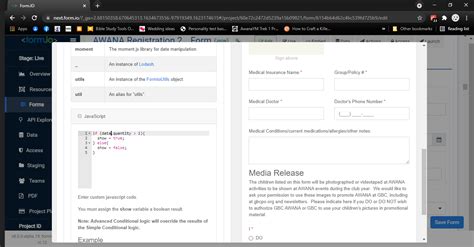 Question Custom Conditional On Dropdown Select Item Issue 4410