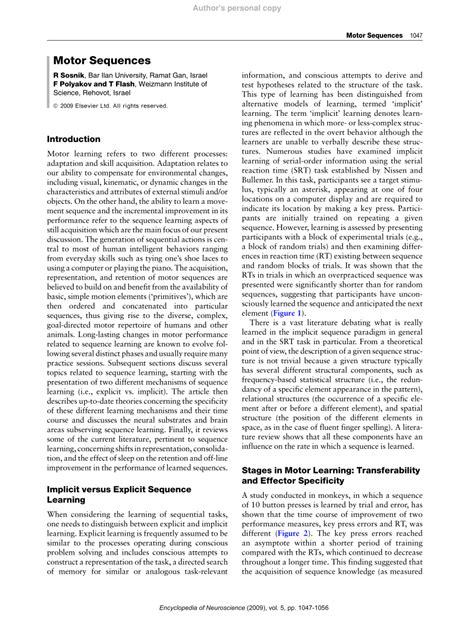 Pdf New Encyclopedia Of Neuroscience