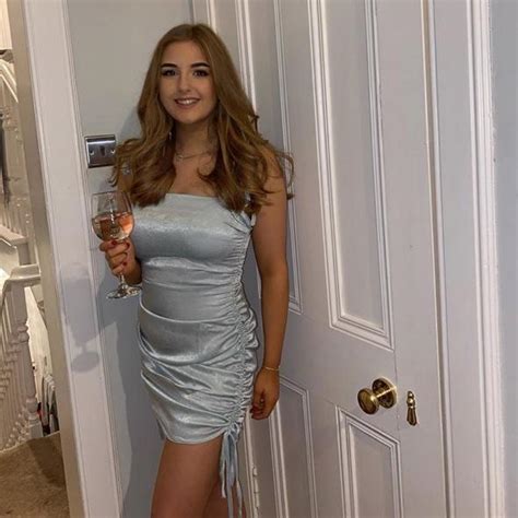Nasty Gal Blueturquoise Ruched Satin Mini Dress Depop