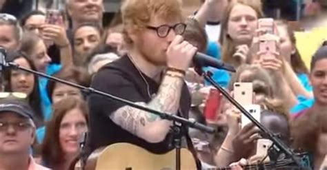 Ed Sheeran Performs Special Rendition Of Galway Girl In A Live Street Concert