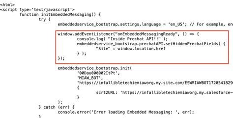 Pass Data To Einstein Bot In Salesforce Messaging For In App And Web