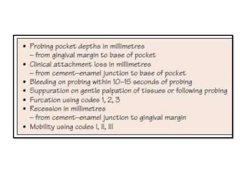 Diagnosis Of Periodontal Diseasespptx