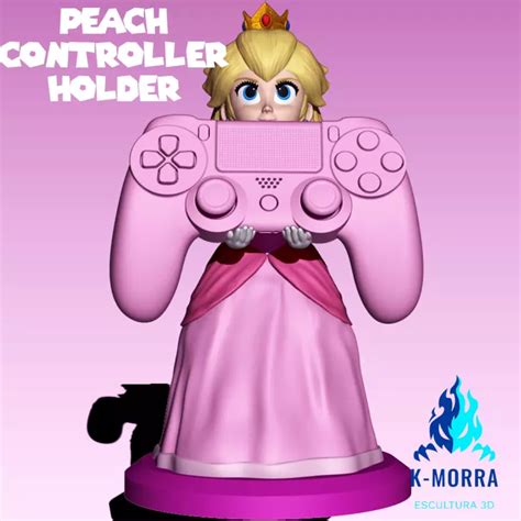 A Peach Controller Holder 3d Print Model Download Free