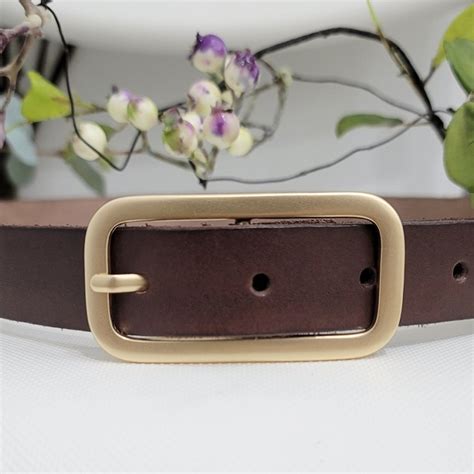 라운드 직사각 앤틱골드 버클 벨트 소가죽 미디엄 럭셔리 밸트 데일리 베이직 혁대