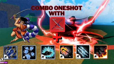 Best All Melee Cursed Dual Katana One Shot Comboroblox Blox My Xxx Hot Girl