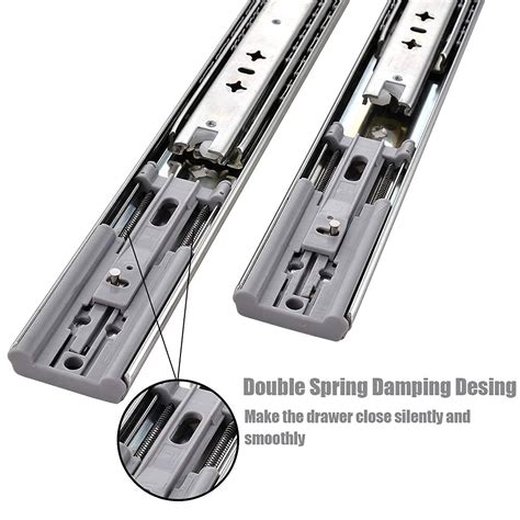 Heavy Duty Drawer Slides 12 Inch Heavy Duty Soft Close Ball Bearing Drawer Slides 100lb