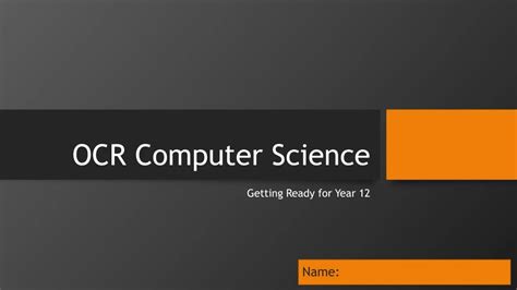 PPT Year Computer Science Prep Guide PowerPoint Presentation Free Download ID