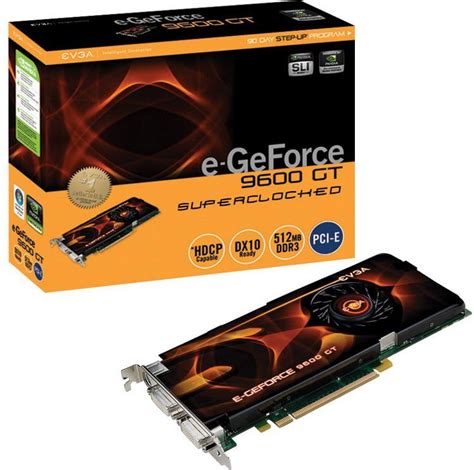 Evga Geforce 9600 Gt 512mb 9600gt 512mb 256bit Ddr3 Tv Dvi Superclocked 512 P3 E862 Ar Karta