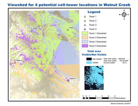 Viewshed Analysis My Gis And Remote Sensing Journey