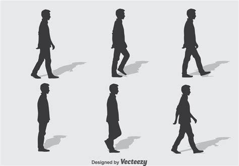 Man Walk Cycle Vector 124200 Vector Art At Vecteezy